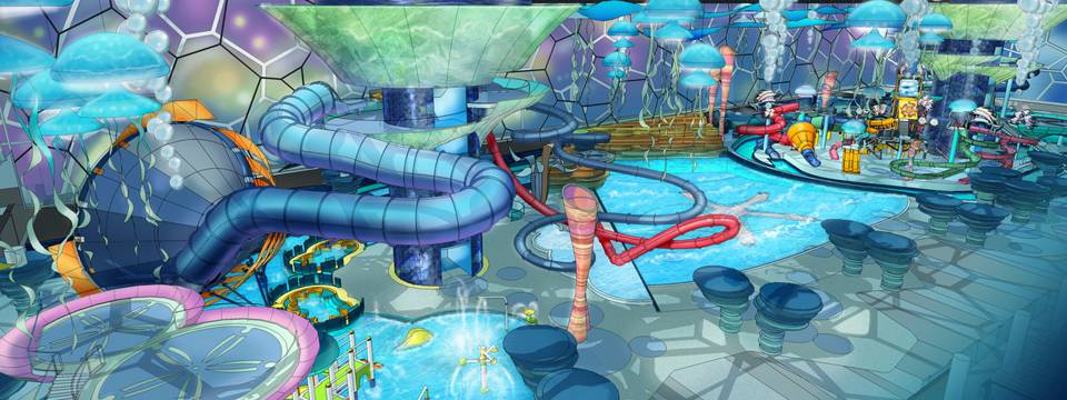 Beijing Water Cube Transformed Into Happy Magic Water Park