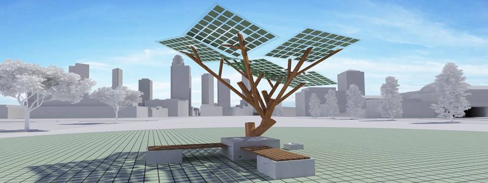eTree - The World's First Solar-Powered Tree | Tech and Facts